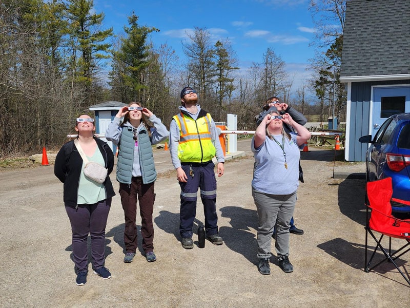 Solar Eclipse at HCA - Hamilton Conservation Authority