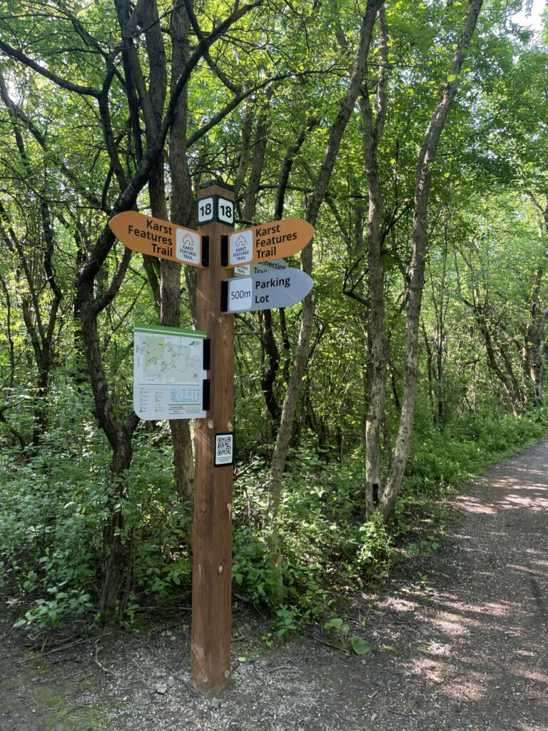 New Wayfinding Signage installed at Eramosa Karst - Hamilton ...